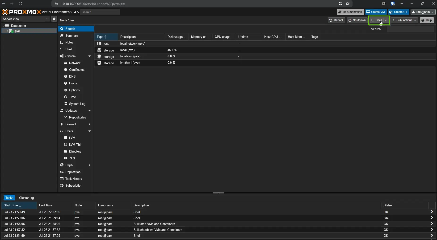 Installing Proxmox and Post Installation | Ashish Ghimire